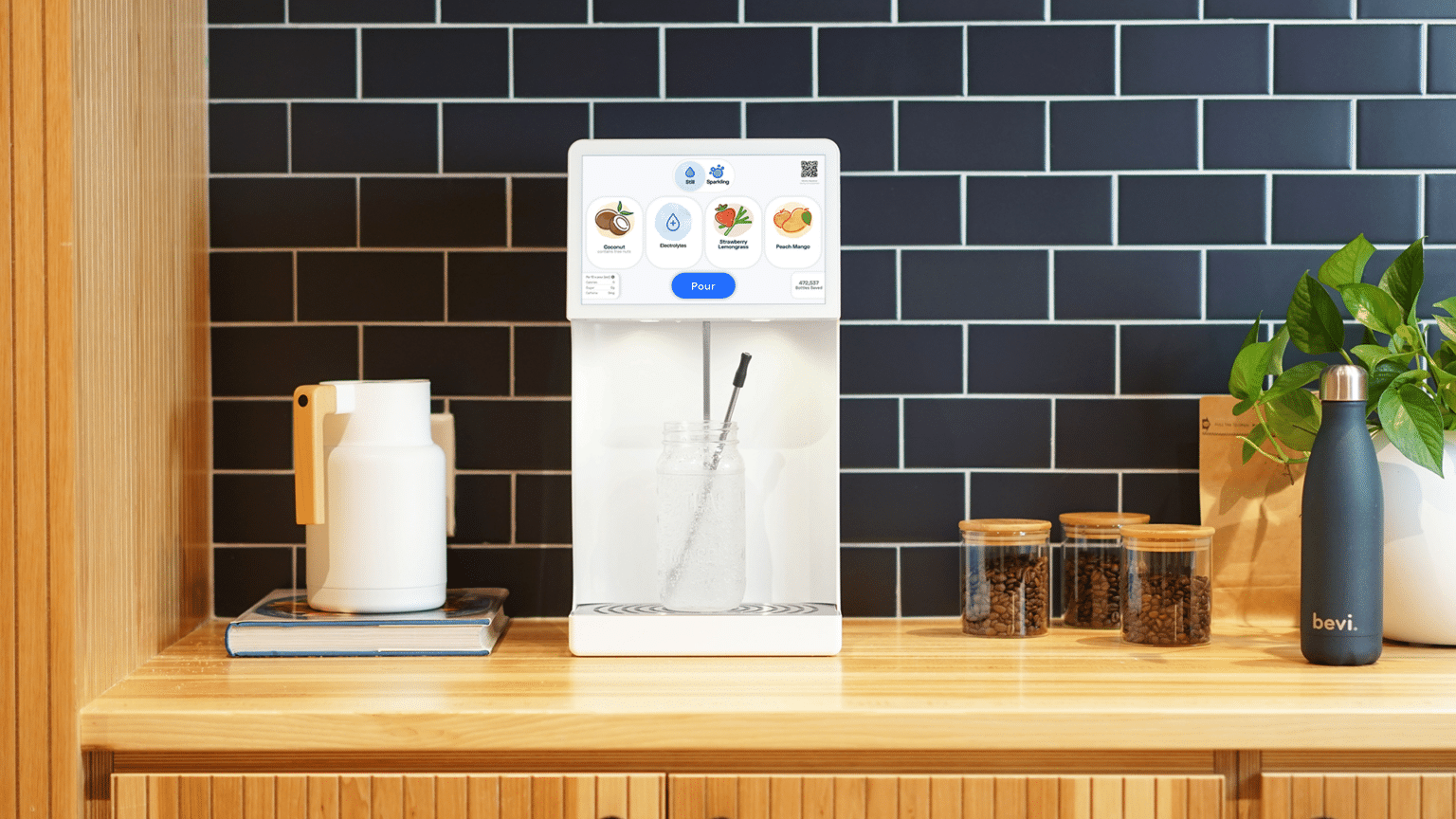 Bottleless Water Cooler and Bottle Filling Station | Bevi