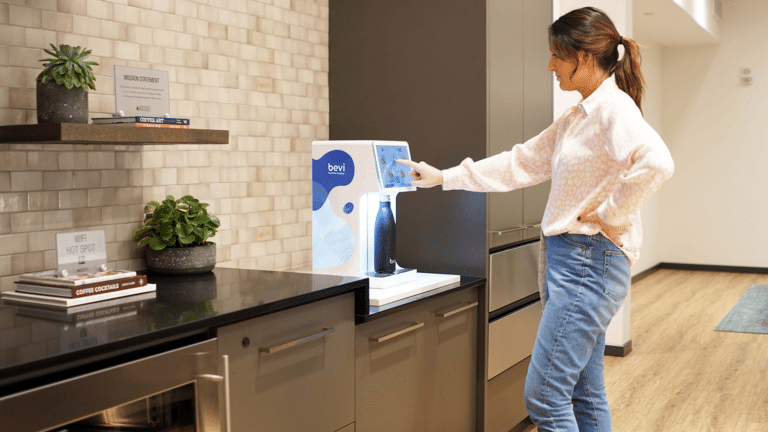 Bottleless Water Cooler and Bottle Filling Station | Bevi
